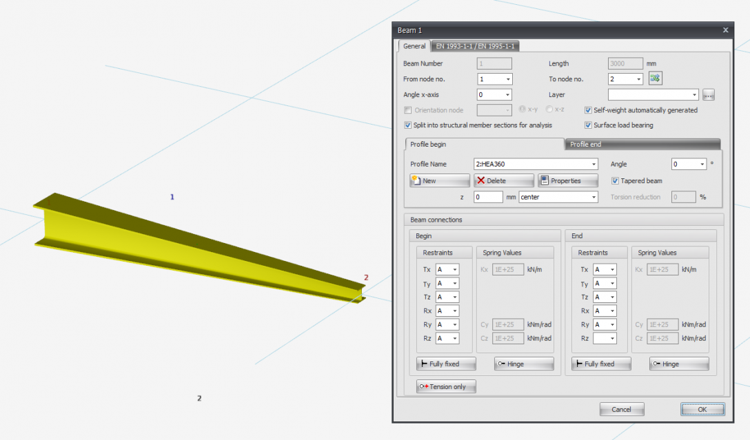 Struct4U tapered section - Struct4u